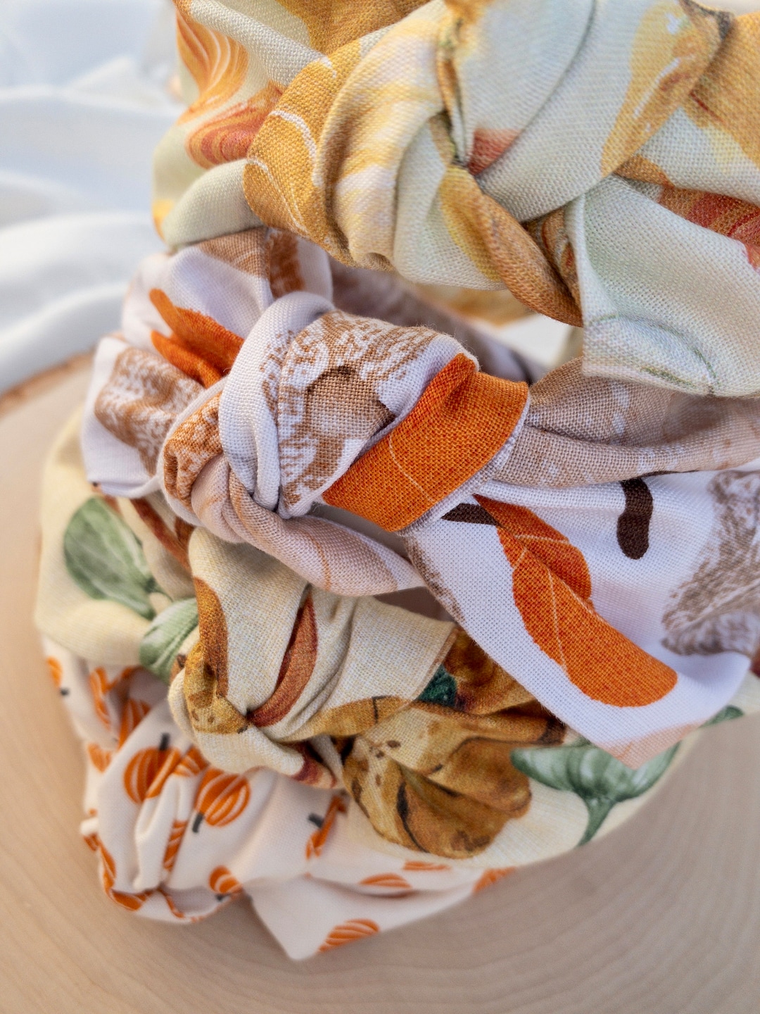 Fall Hard Headband Knot Headband Autumn Headband Hard - Etsy