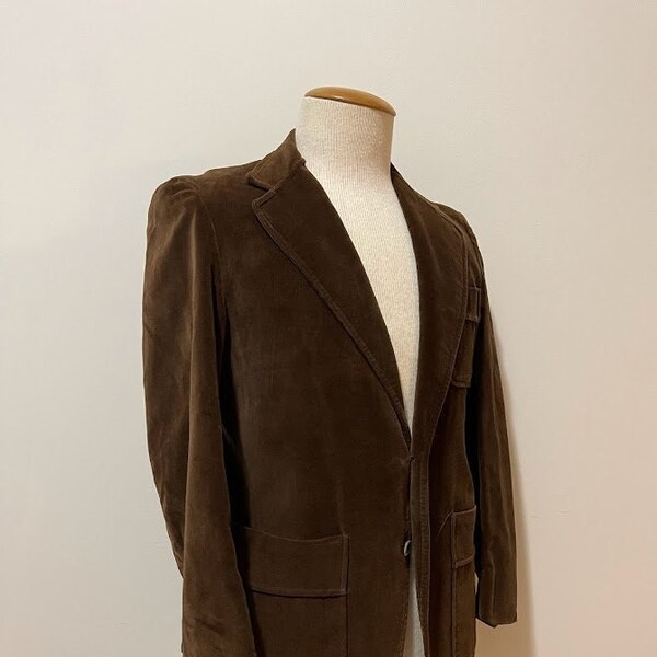Mens Velvet Jacket - Etsy