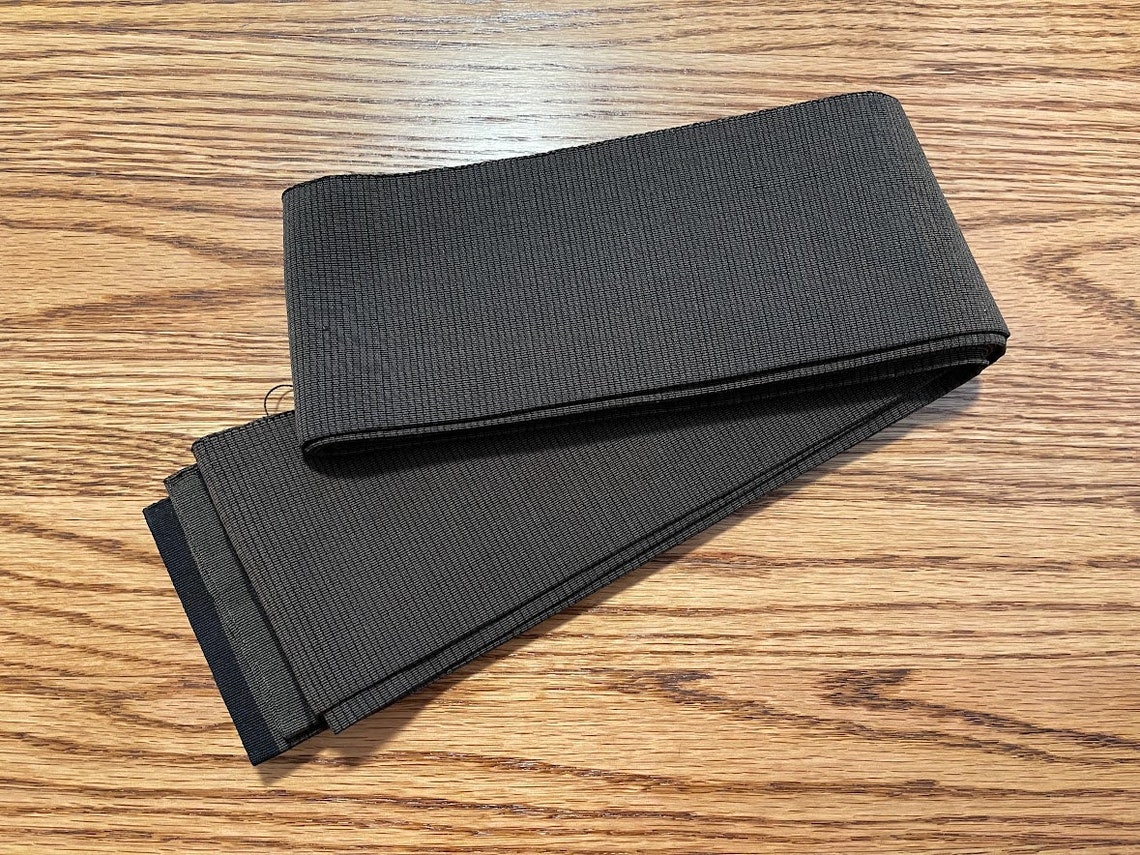 Vintage Traditional Japanese Men's Kaku Obi, Brown Striped Cotton, Men ...