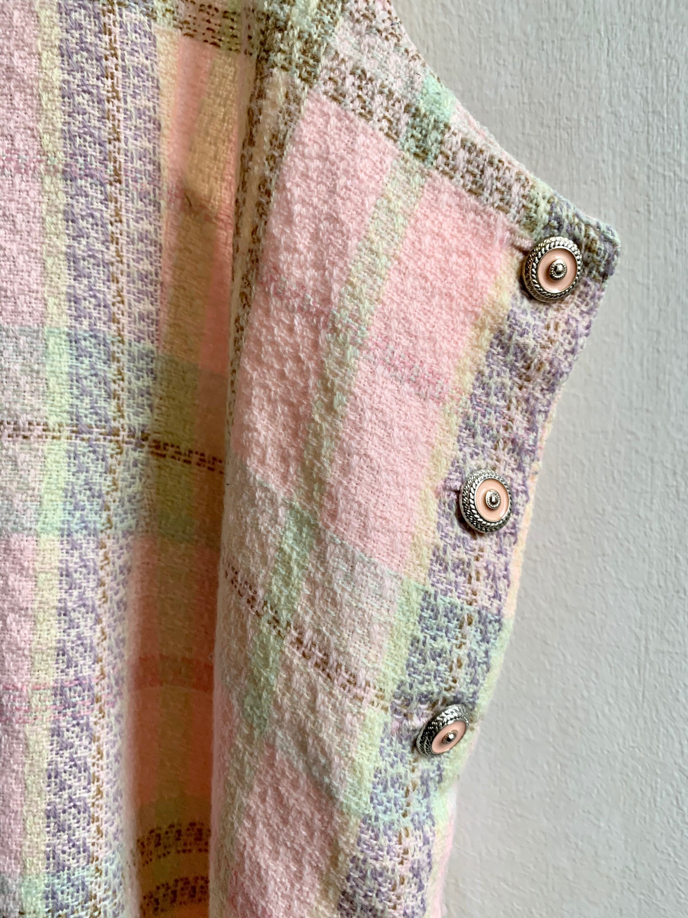 1990s Vintage Contempo Casuals Plaid Jumper Dress | Etsy