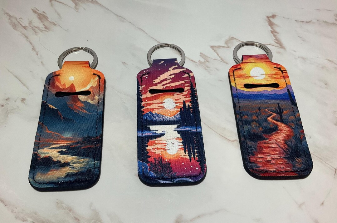 Chapstick Lip Balm Lipstick Holder Key Chain Party, Gift - Etsy