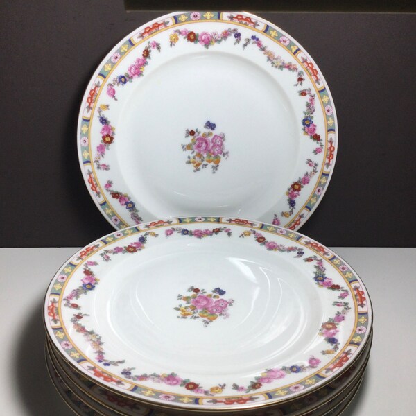 Vintage Czechoslovakia Dinner Plates - Etsy