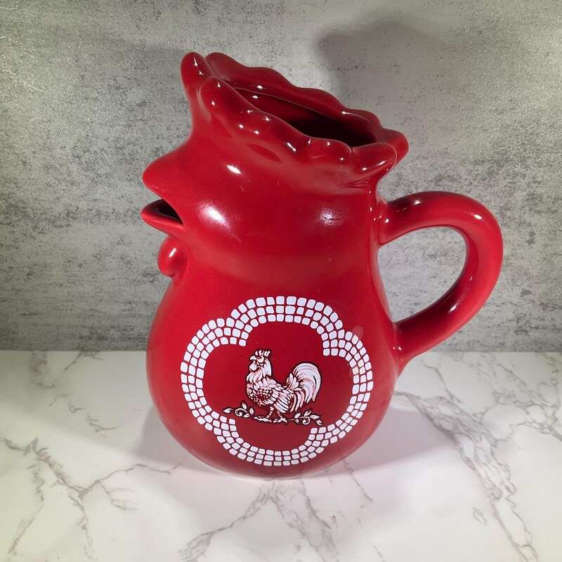 Rooster Pitcher - Etsy