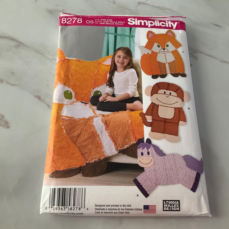 Animal Rag Quilt - Etsy