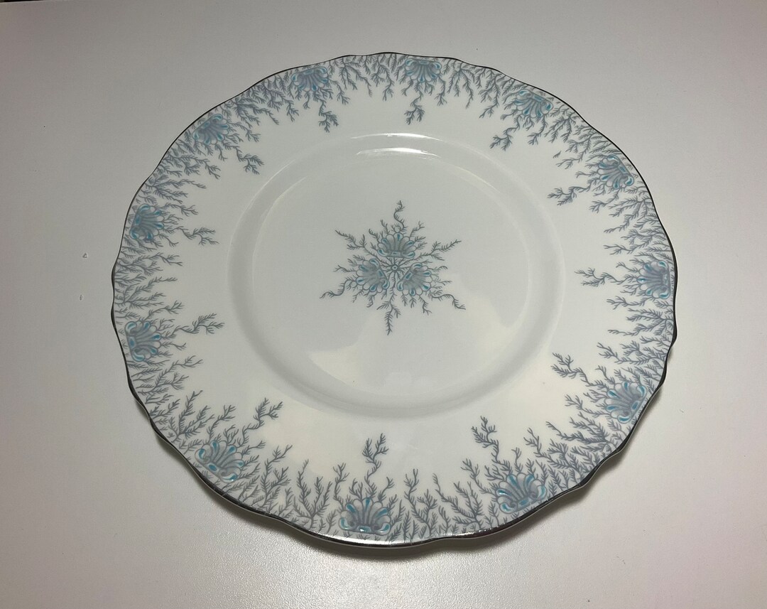 Coal Port sincerity Dinner Plate, Scalloped Edges England Vintage ...