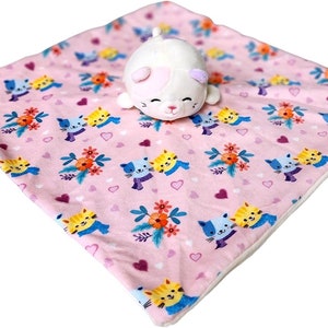 Personalized Baby Lovey Blanket With Name, Soft Plush Baby Security ...