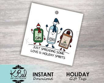 Funny alcohol label | Etsy