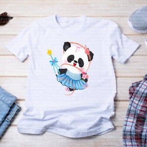 Cute Panda Ballerina Animals Ballet Watercolor Clipart Baby - Etsy