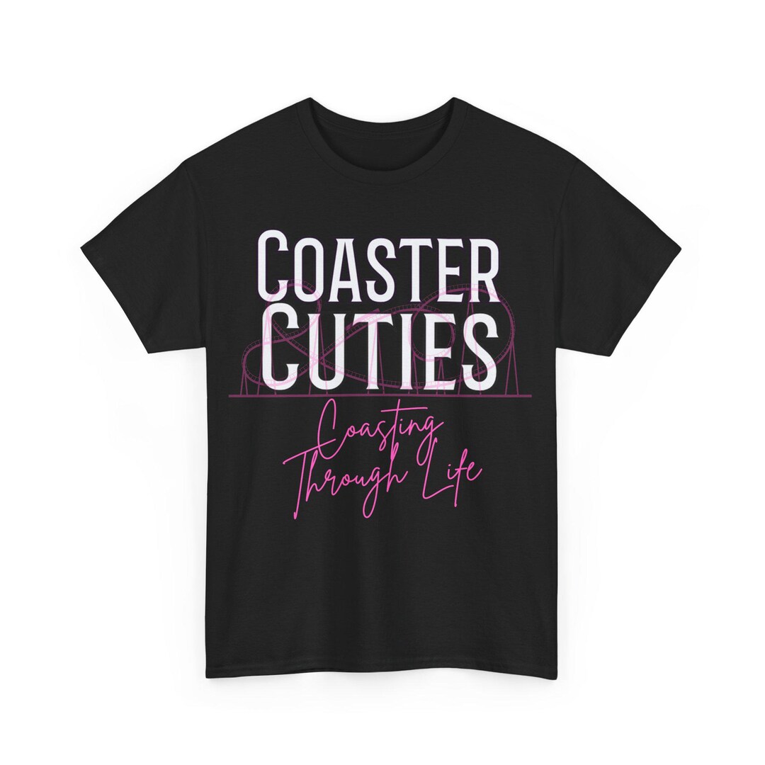 Coaster Cuties | Theme Park | Roller Coaster Unisex T-shirt - Etsy