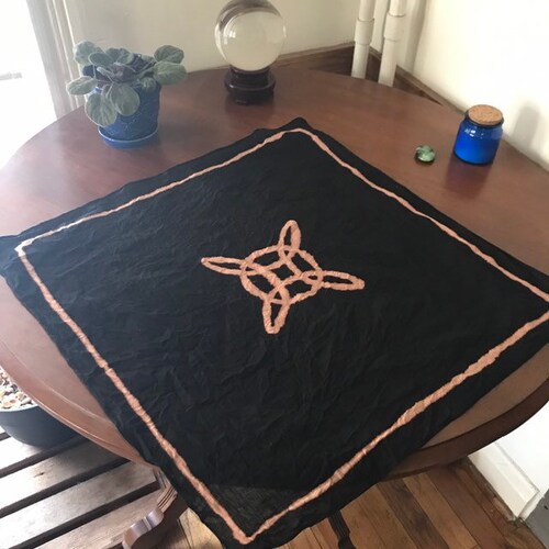 Altar Cloth Witch Pagan Wicca Tarot Cloth Oracle Cloth Solid - Etsy
