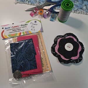 Beginner Sewing Kit Bundle #2: 5 Easy DIY Projects With Video Tutorials ...