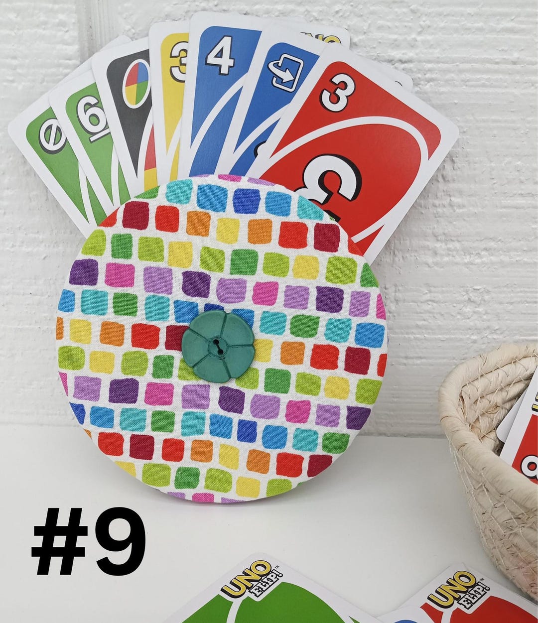 Upcycled Fabric Playing Card Holder: Kids, Arthritis Aid - Etsy