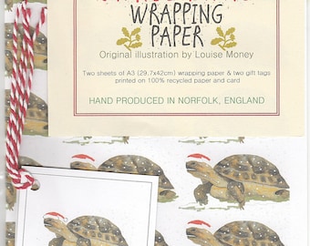 Tortoise Wrapping Paper - Etsy