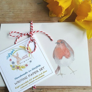 Writing Paper Set. Hand Made Writing Paper Set. Writing Paper With a ...