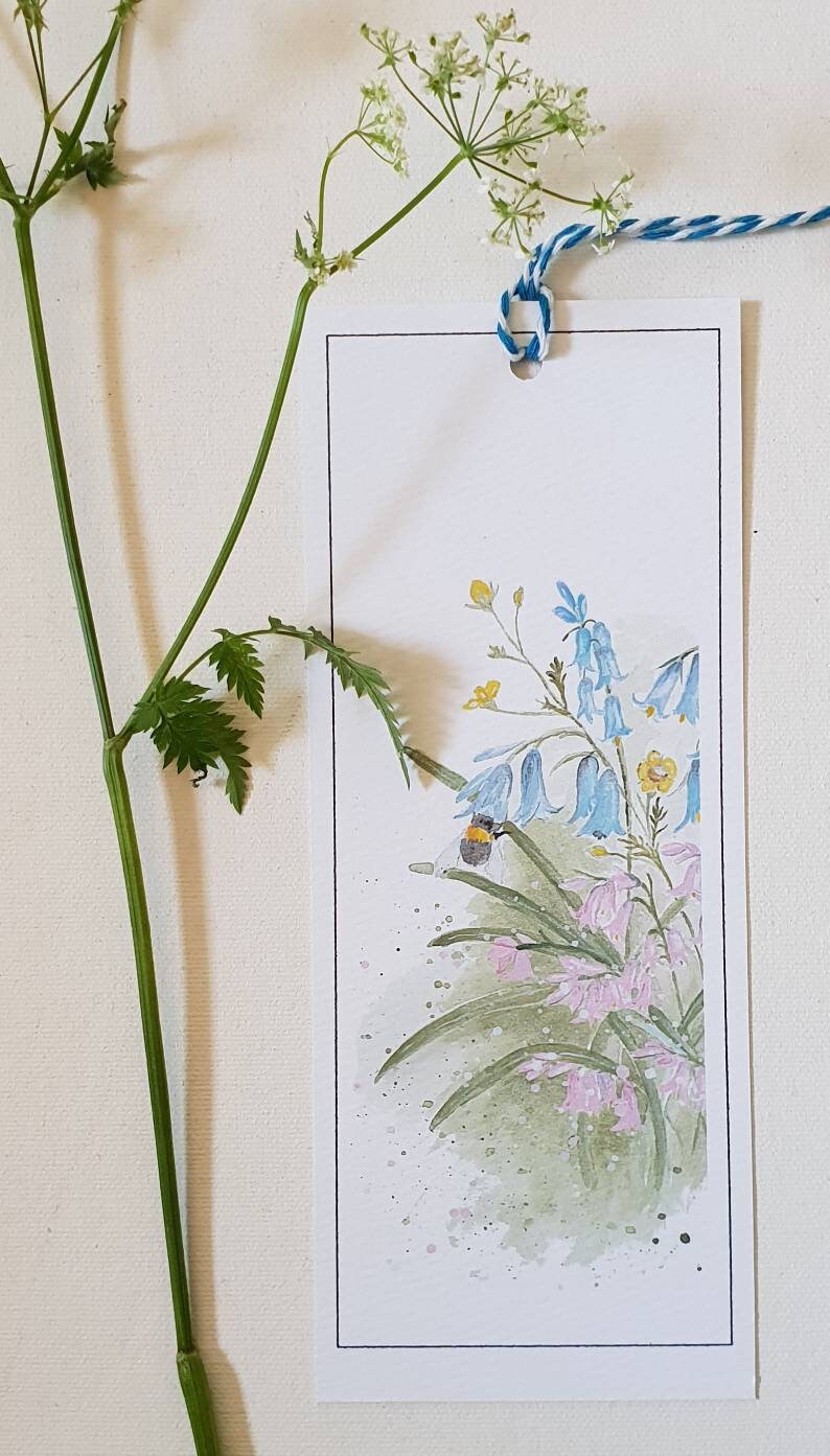 Bookmarks. Forget Me Not. Wren Bookmark. Hare Bookmark. Bluebell ...