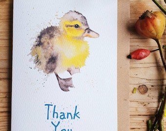 Duck Thank You Cards - Etsy