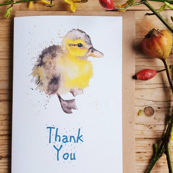 Duck Thank You - Etsy