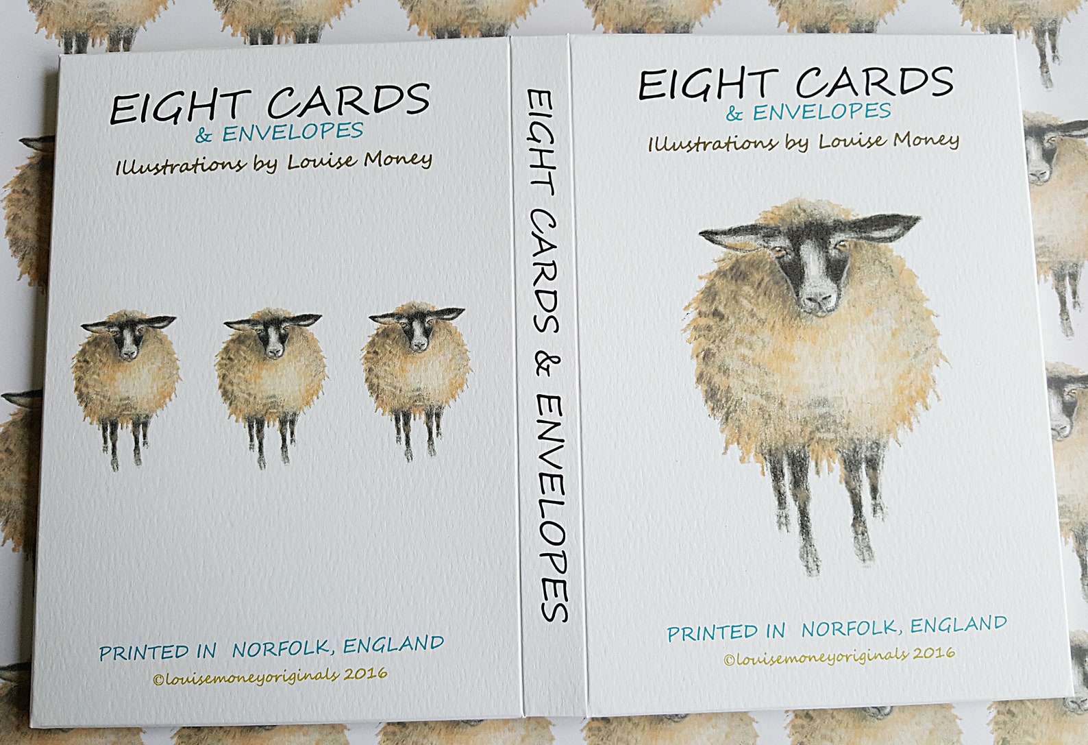 Sheep Notecards. Eight Cards and Envelopes With Sheep. Sheep - Etsy