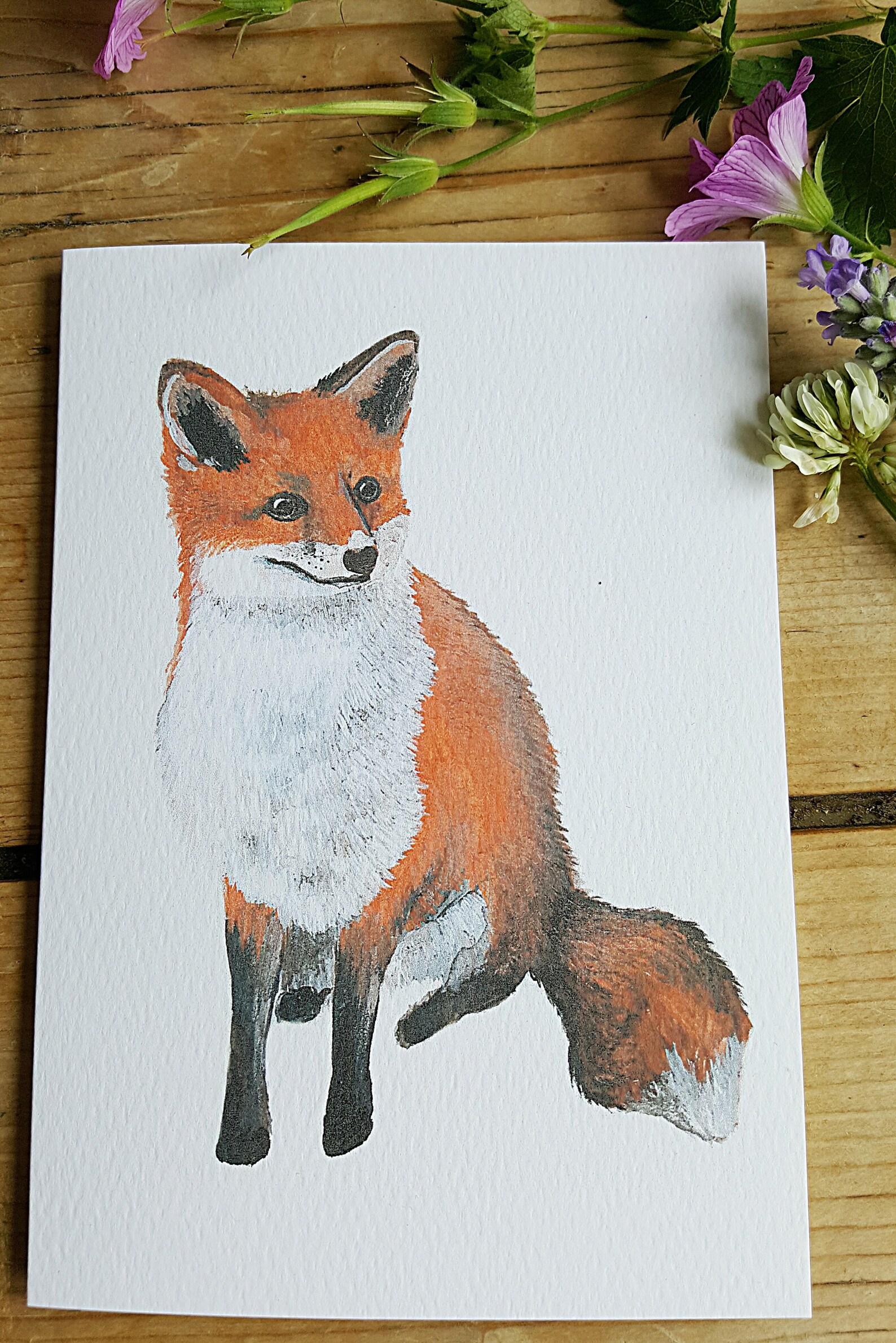 Fox Cards. Mulit Pack of Fox Cards. Two Designs. Red Fox | Etsy