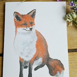 Fox Cards. Mulit Pack of Fox Cards. Two Designs. Red Fox Cards ...