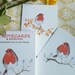 Robin Notecards. Two Robin Designs Featured in a Notecard Pack of Eight ...