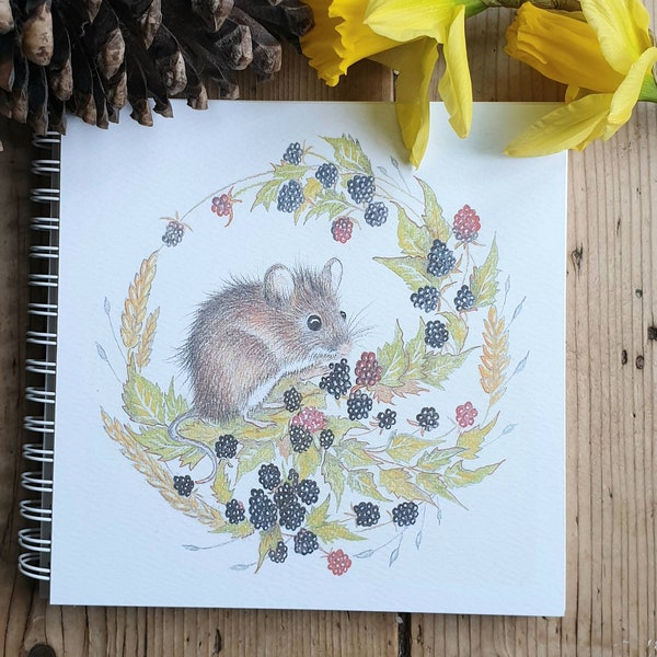 Mouse and Book - Etsy