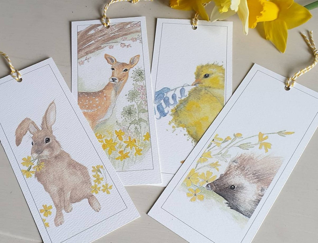 Bookmarks. Easter Bookmarks. Bunny Bookmark. Fallow Deer Bookmark ...