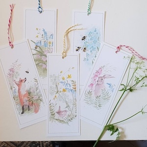 Bookmarks. Forget Me Not. Wren Bookmark. Hare Bookmark. Bluebell ...