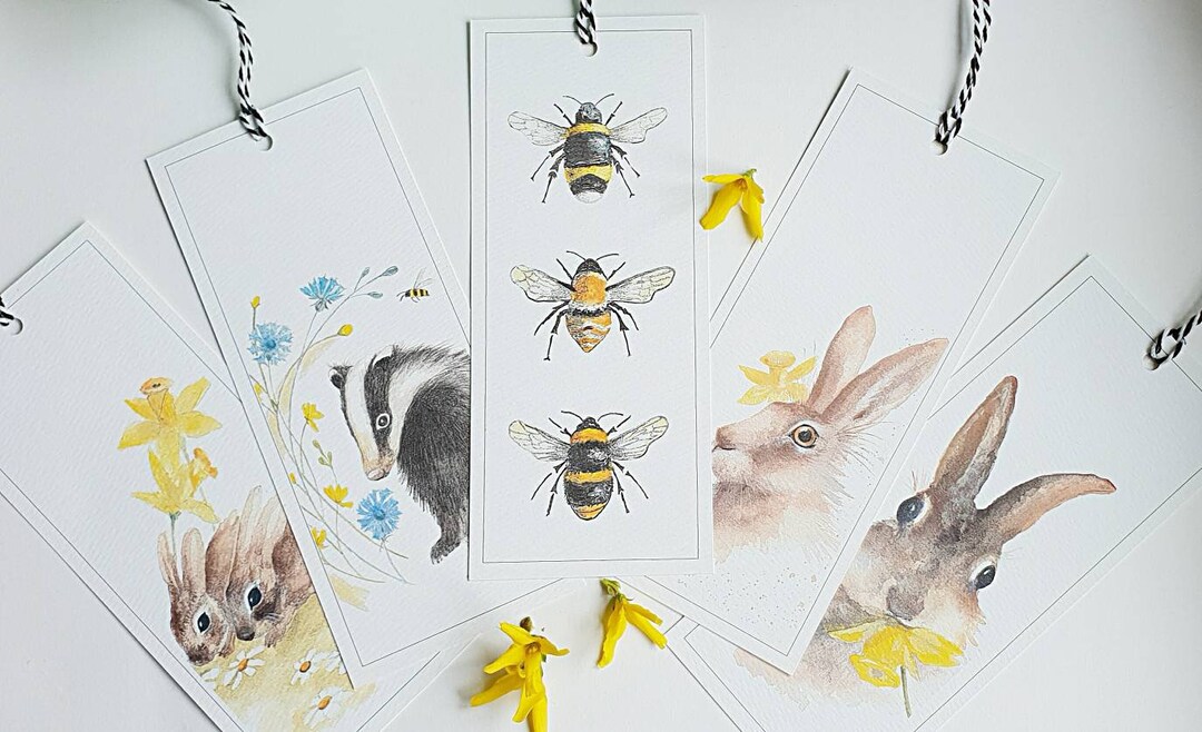 Bookmarks. Bunny Bookmark. Hare Bookmark. Bee Bookmark. Badger Bookmark ...