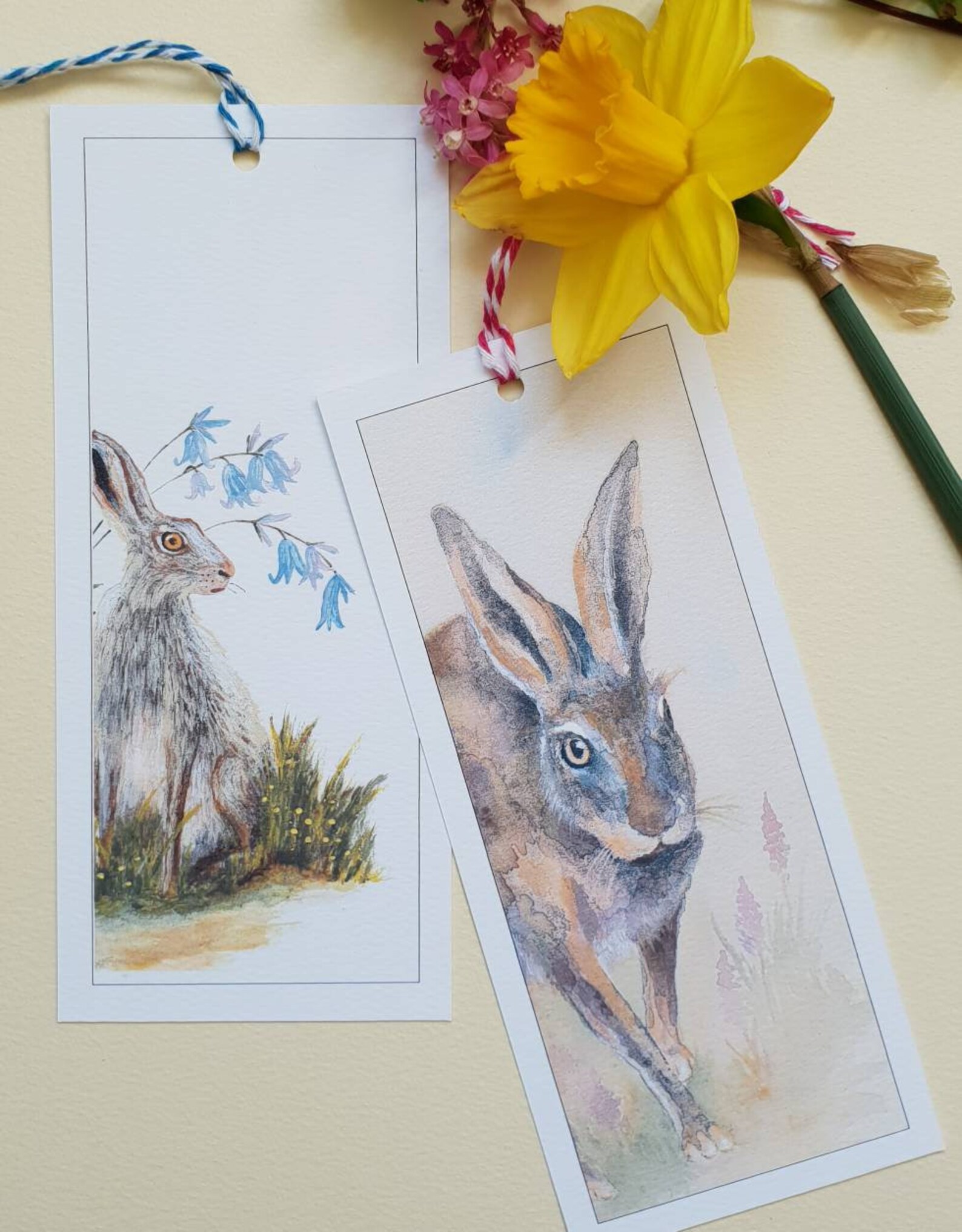 Hare Bookmarks. Hare Bookmarks. Hare and Bluebells. Hare and Wild ...