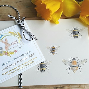 Writing Paper Set. Hand Made Writing Paper Set. Writing Paper With a ...