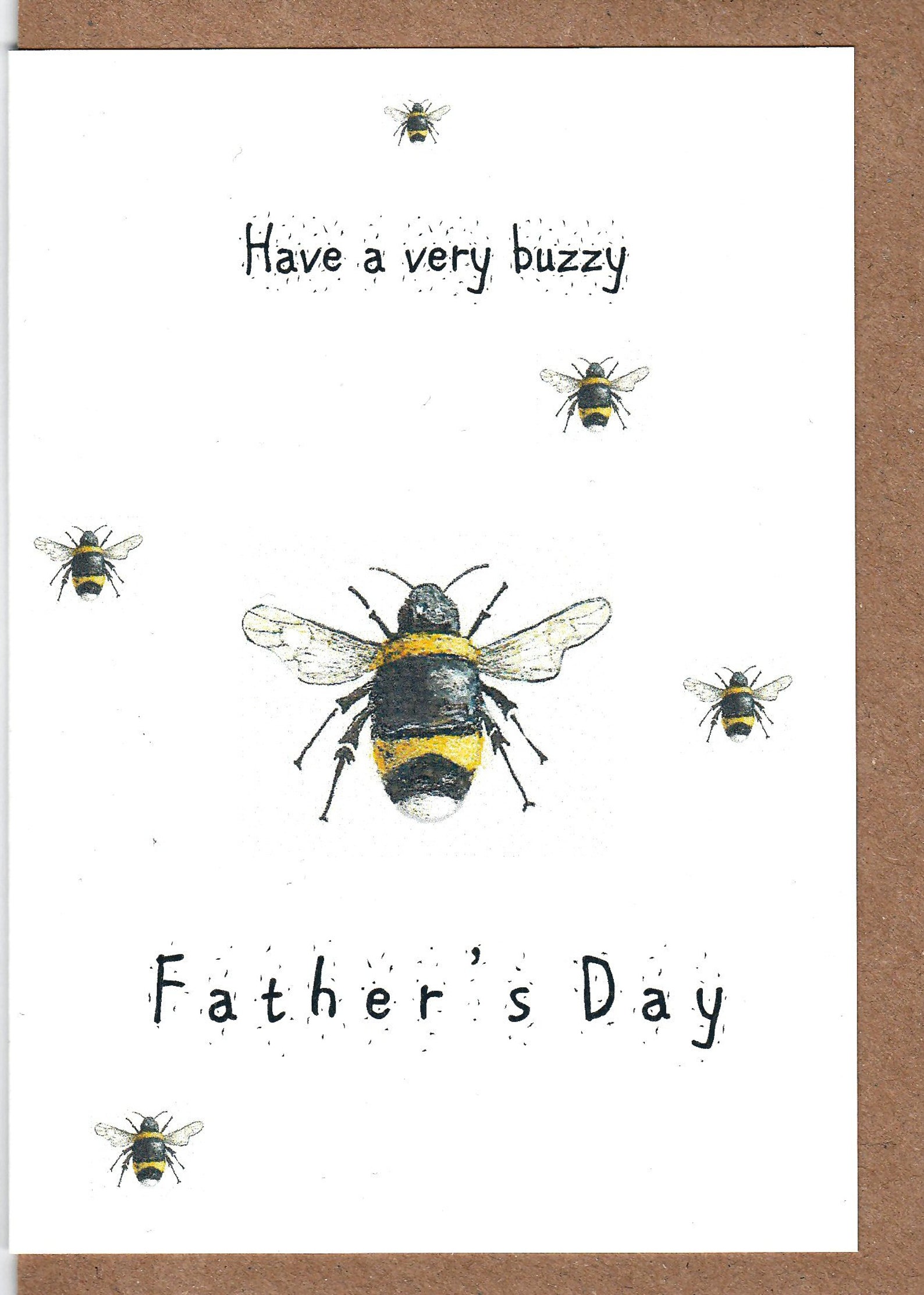 Bee Father's Day Card. Card for Fathers Day. Funny Fathers - Etsy