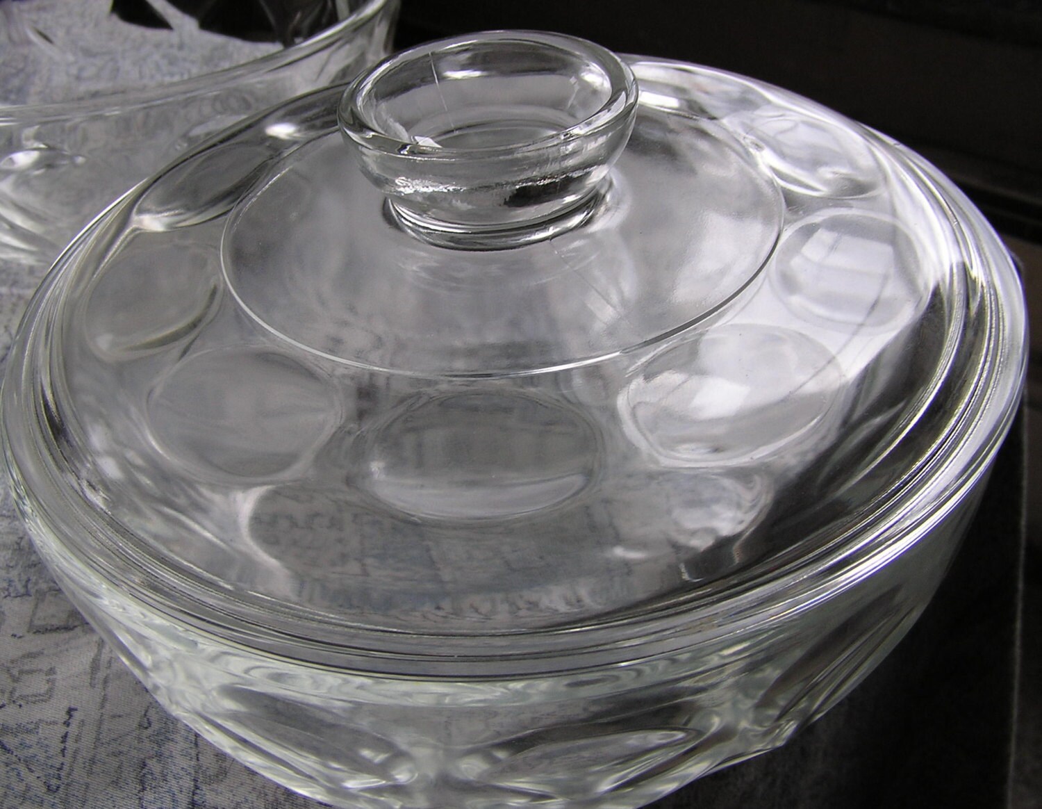 Vintage Pyrex Teardrop Optic 7 3/4 Ovenware Casserole | Etsy