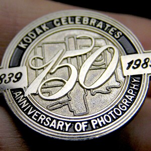 Kodak 150th Anniversary of Photography Lapel Pin, 1989 - Etsy