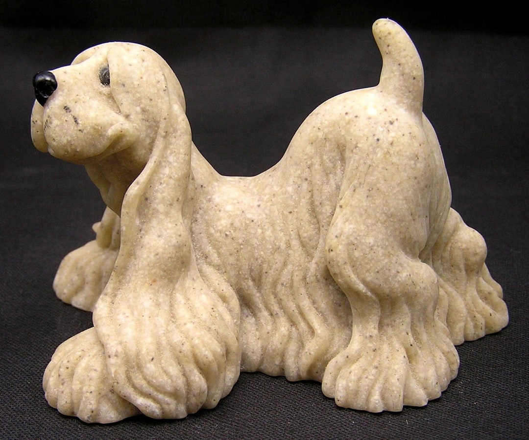 Vintage Quarry Critters Cocker Spaniel "cashew" 50264 - Etsy