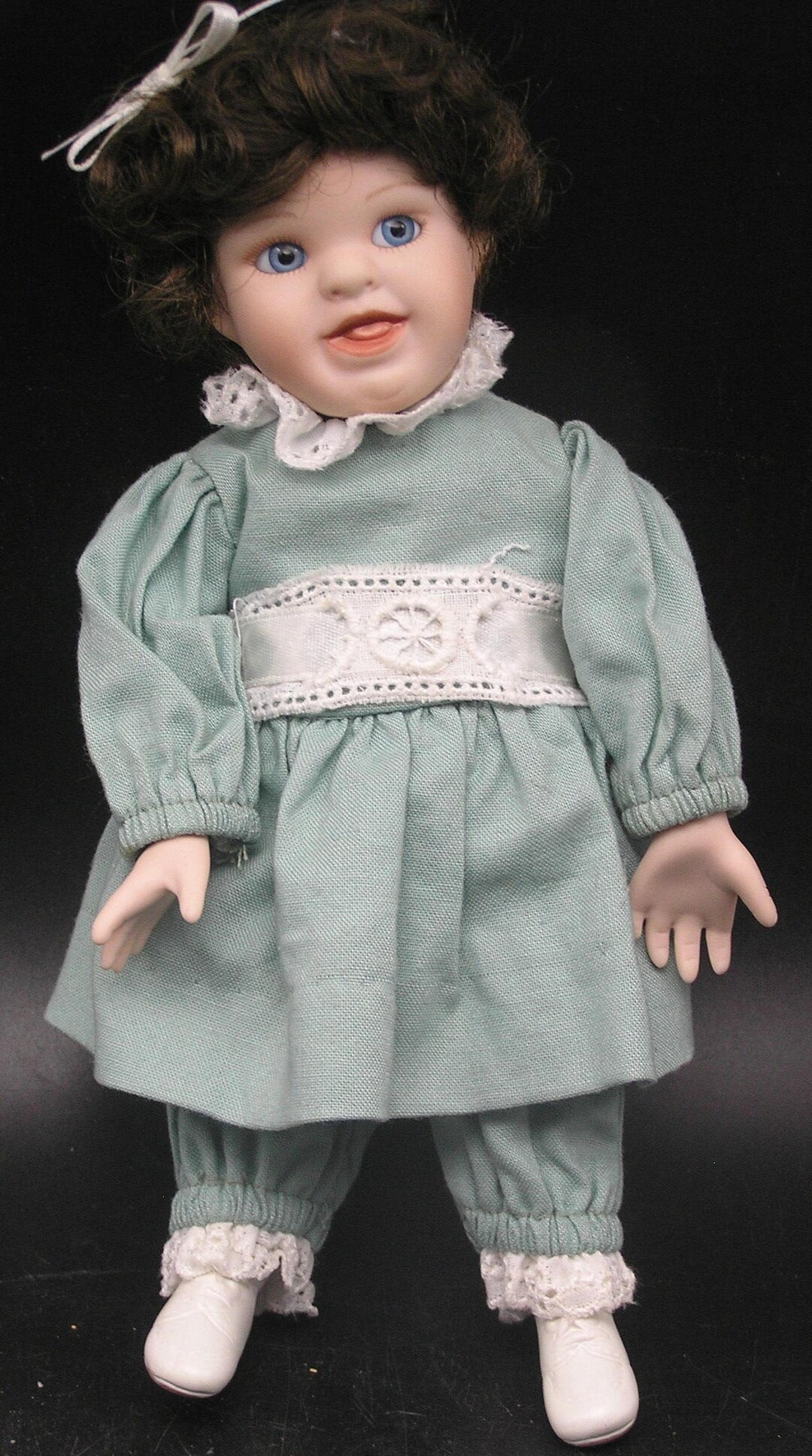 1995 Ashton Drake Girl Doll, 1920s Outfit in Dress and Bloomers, 8 H - Etsy