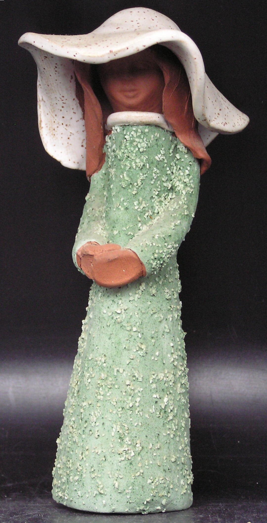 Vintage Art Pottery Lady Figure Canada Signed Hollow | Etsy