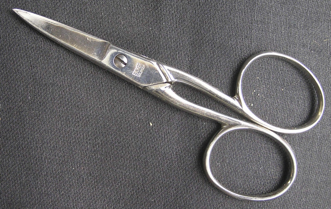 Vintage EICKER Solingen Germany Curved Tip Nail Scissors - Etsy