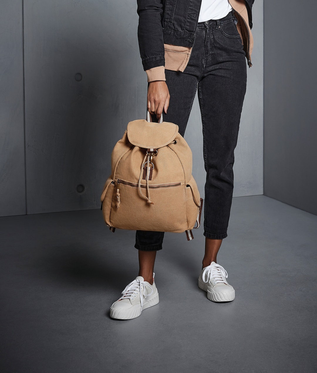 Canvas Backpack. SAHARA SAND Backpack. Vintage Style. - Etsy