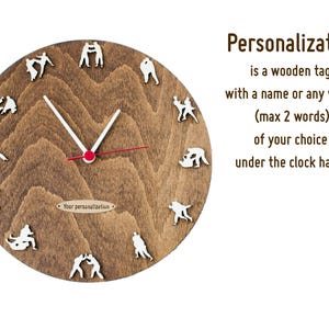 Water Polo Wooden Wall Clock, Personal Gift for Players, Coaches and ...