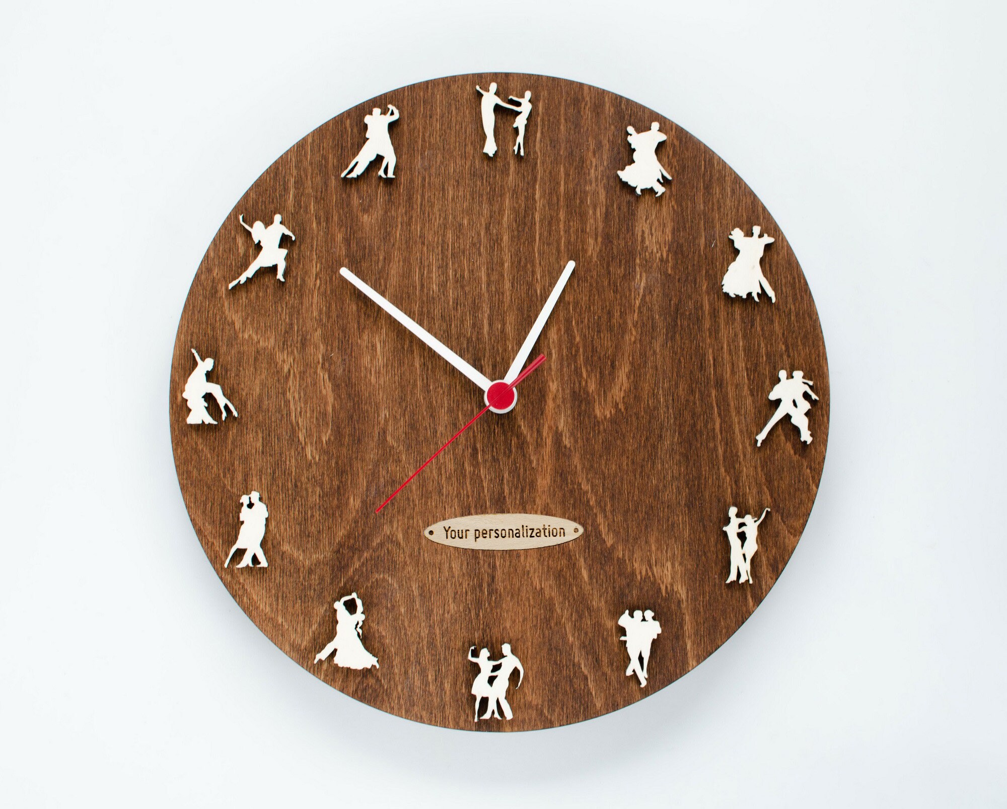 Ballroom Dance Clock With Dancing Couple Ballroom Dancer - Etsy