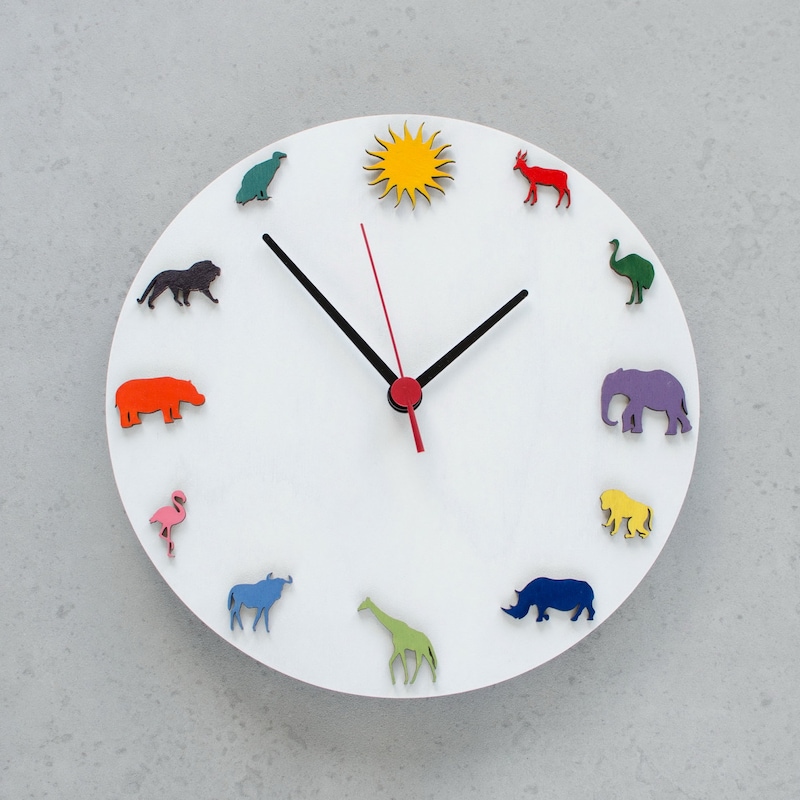 Animal Clocks - Etsy UK