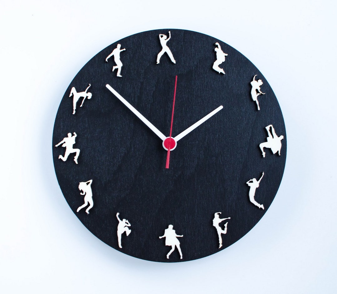 Modern Dance Clock | Hip Hop Dancer Gift | Gift for Dance Lovers for ...