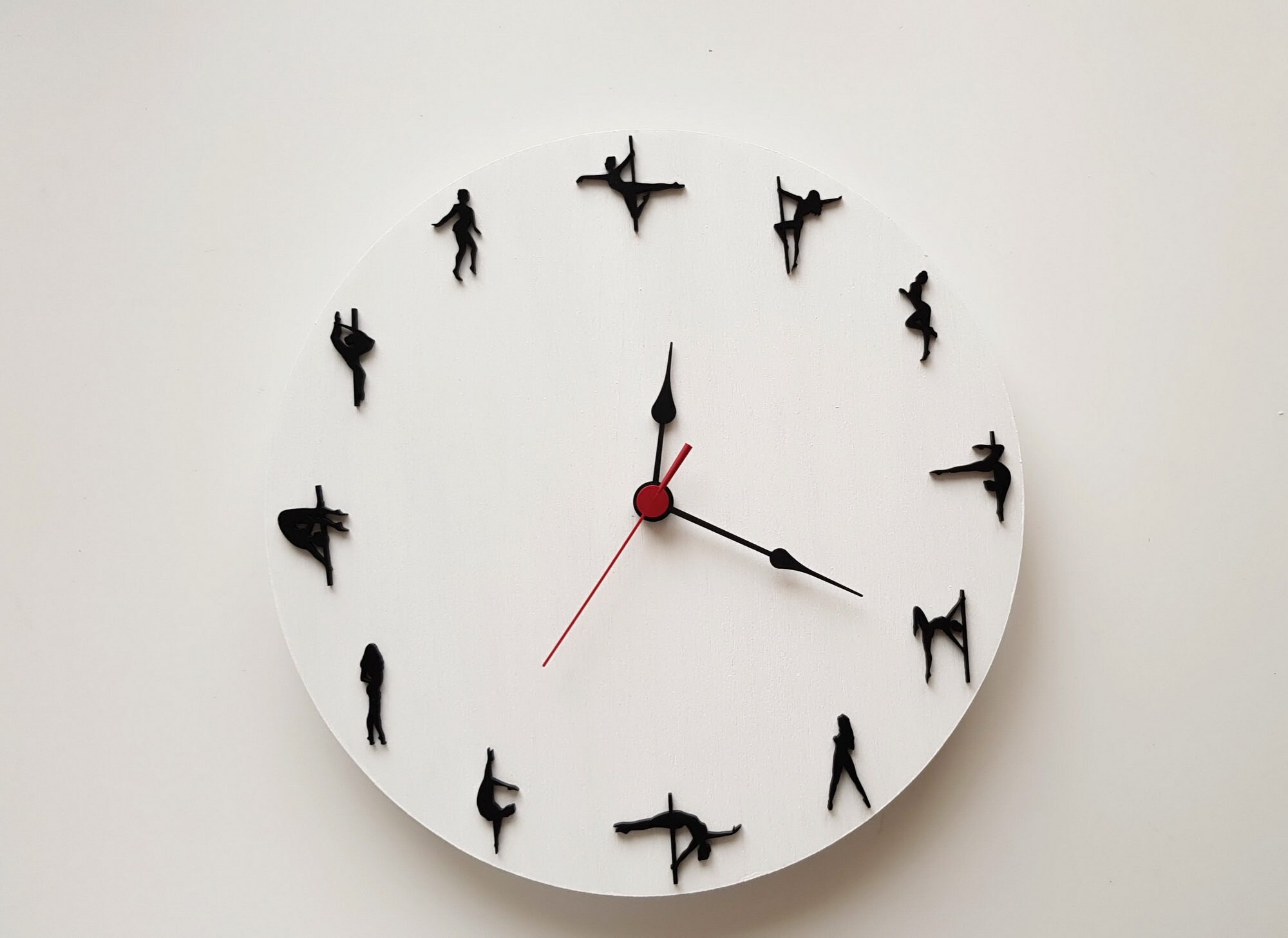 Pole Dance Clock Pole Dancing Wall Decor Pole Dancer Gift - Etsy