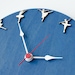 Ballet Wood Clock Wall Clock With Dancing Figures Ballerinas Ballerina ...