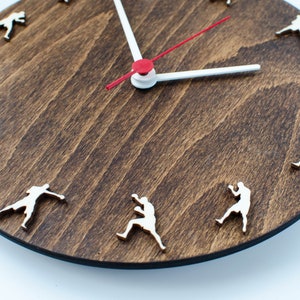 Boxing Clock, Wall Clock With Boxers, Martial Arts Home Decor, Gift for ...