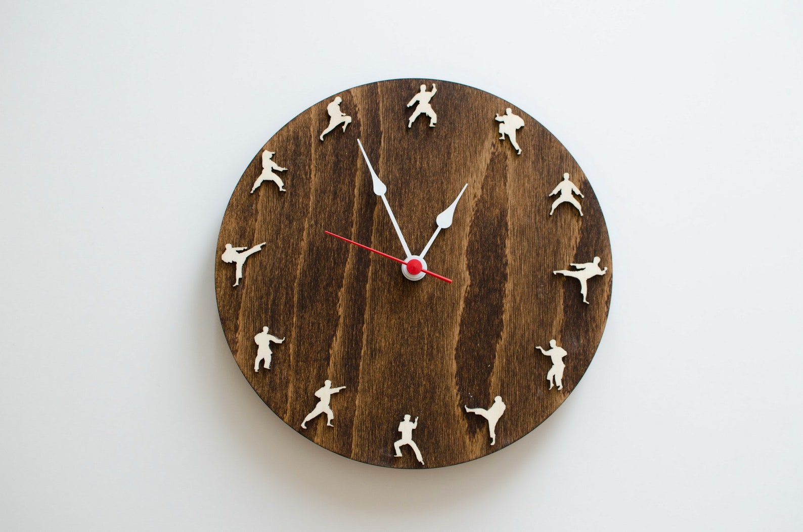 Karate Taekwondo Clock Taekwondo Karate Decor Martial Arts - Etsy