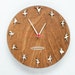 Ballet Wood Clock Wall Clock With Dancing Figures Ballerinas Ballerina ...
