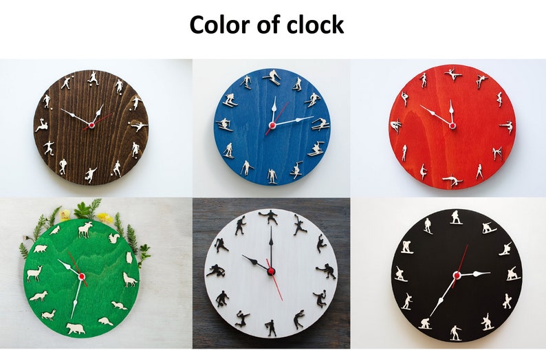 Water polo clock Home sport decor Water polo art wall | Etsy