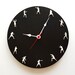 Boxing Clock, Wall Clock With Boxers, Martial Arts Home Decor, Gift for ...